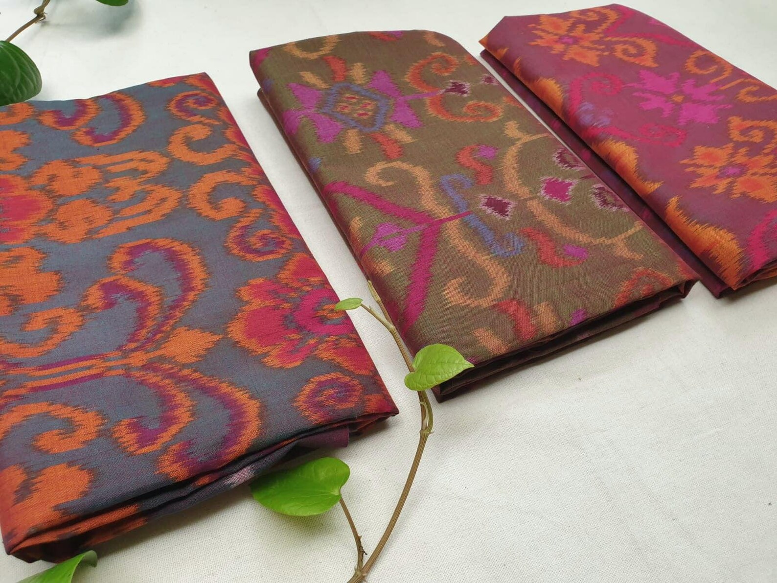 Premium Batik Sarongs Balinese Endek Traditional Woven Long Cotton Ikat ...