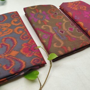 Premium Batik Sarongs Balinese Endek Traditional Woven Long Cotton Ikat ...