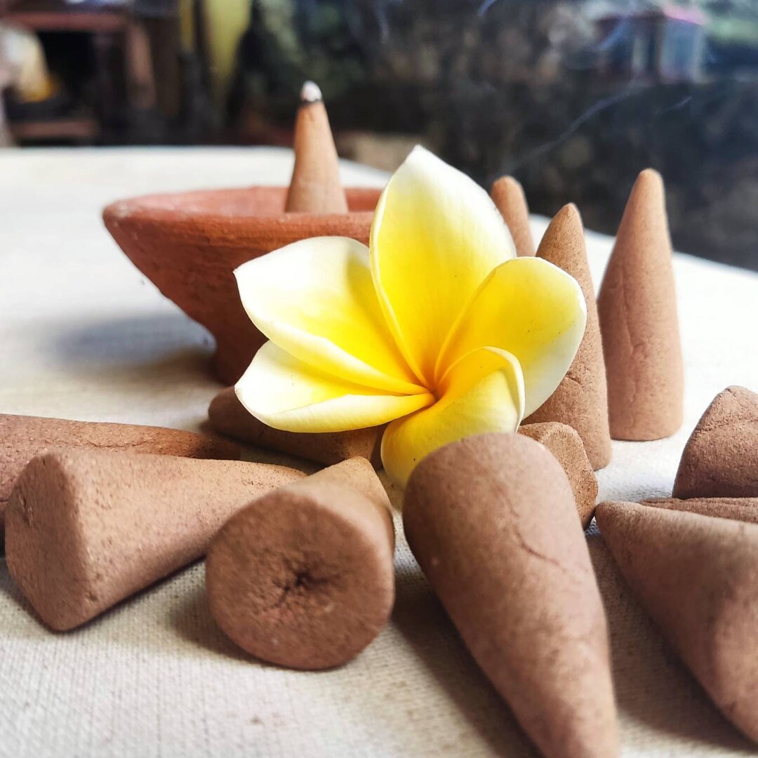 Incense Cones 5 Packages of Sandalwood Incense Cones Handmade Natural ...