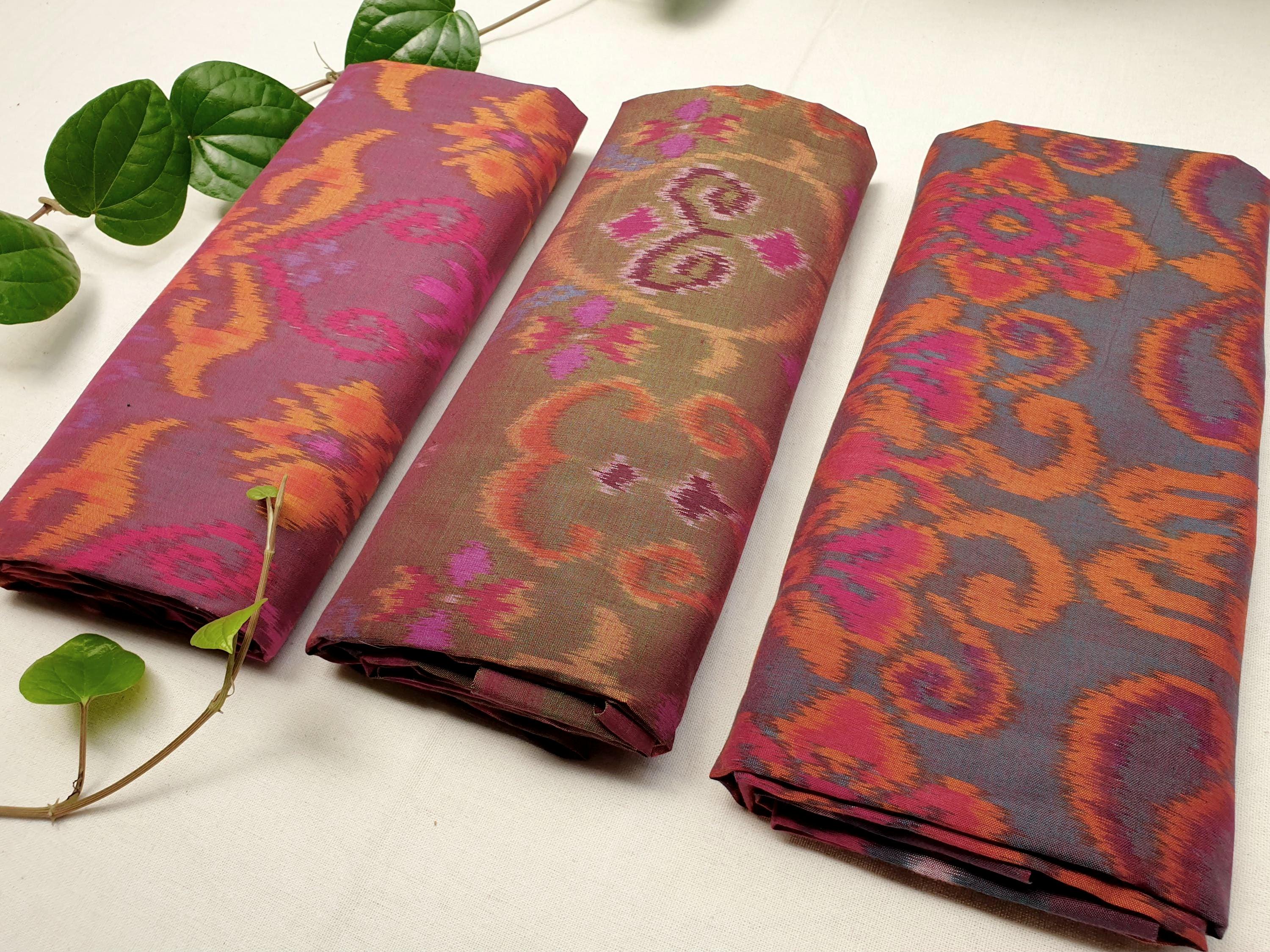 Premium Batik Sarongs Balinese Endek Traditional Woven Long Cotton Ikat ...