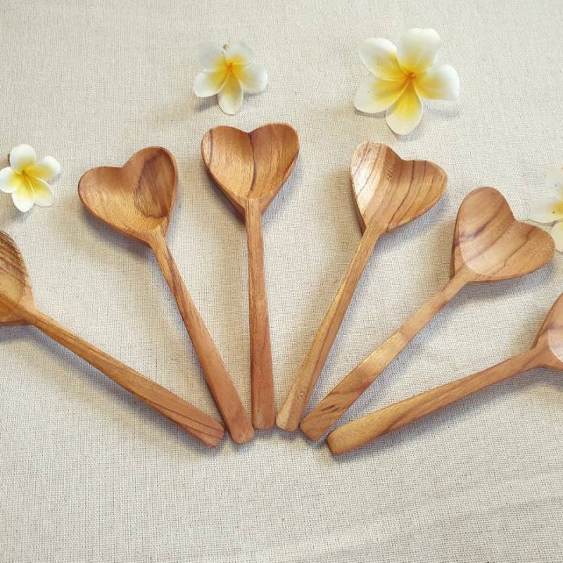 Heart Shaped Spoons - Etsy
