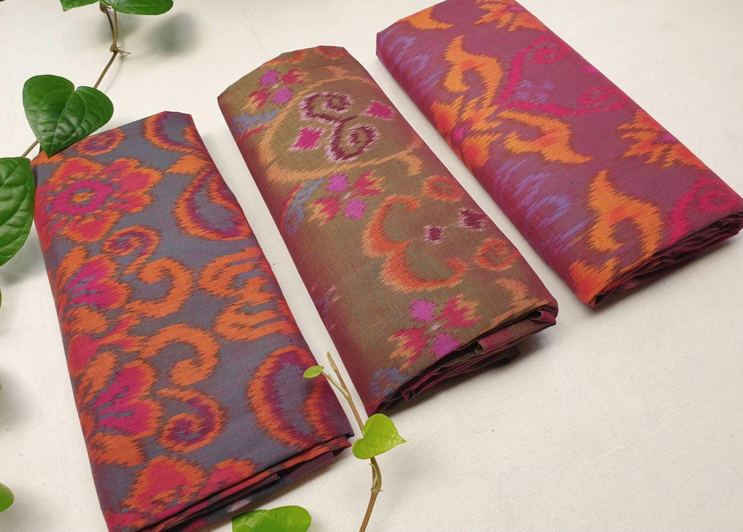 Premium Batik Sarongs Balinese Endek Traditional Woven Long Cotton Ikat ...