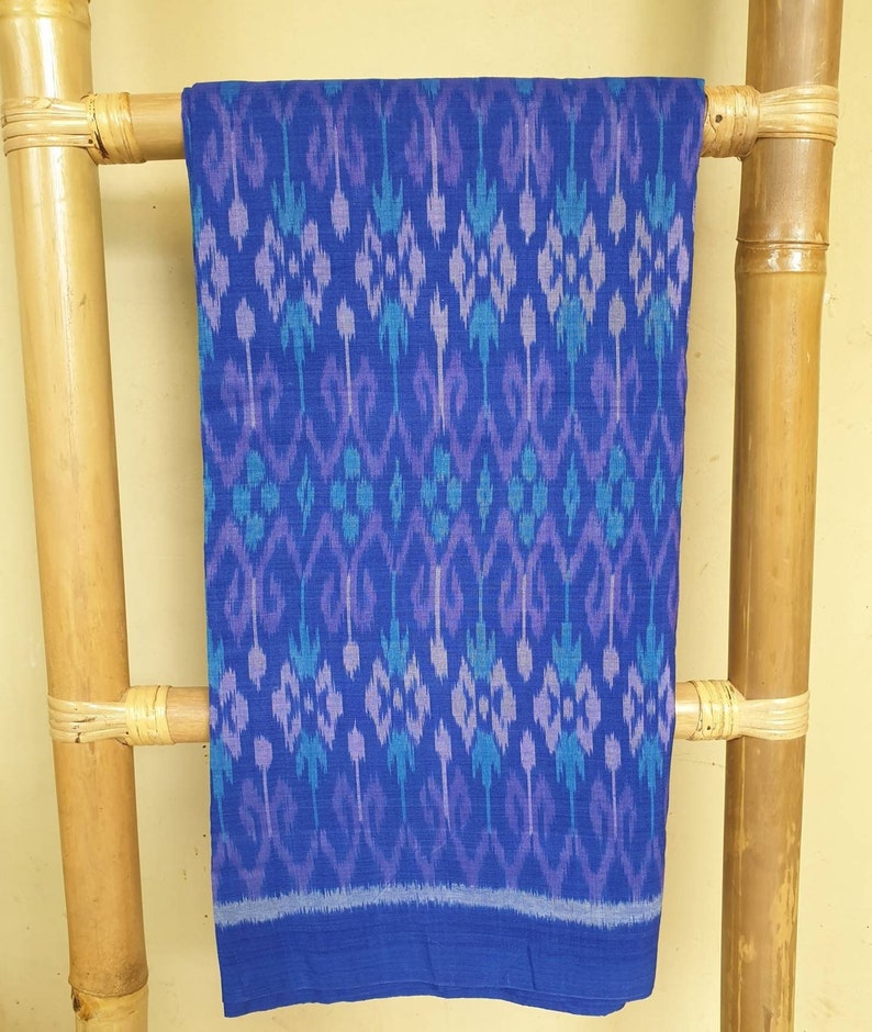 Long Soft Sarongs Balinese Endek Traditional Handwoven Blue/ Pink ...