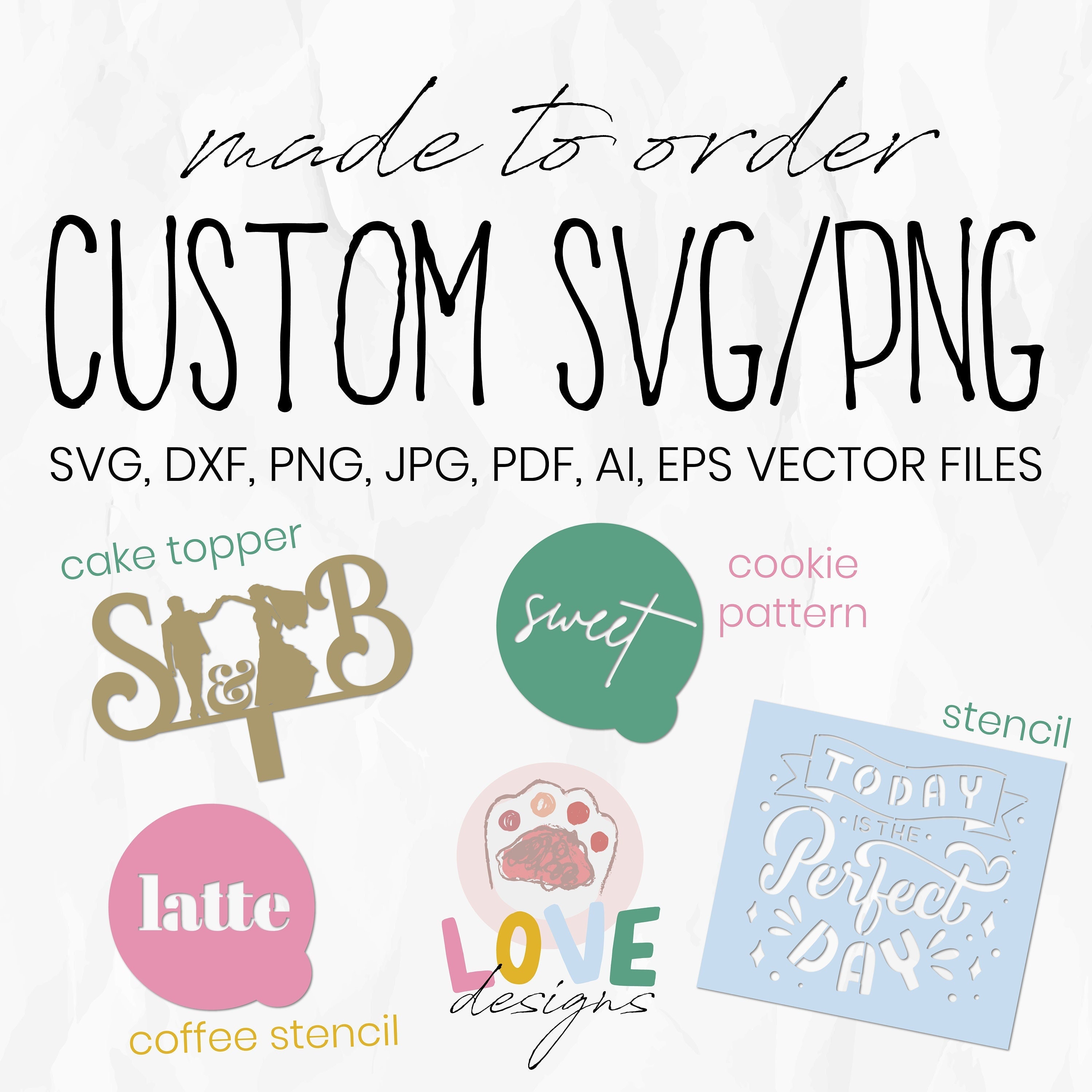 Custom SVG / PNG Custom SVG Files for Cricut Cameo - Etsy Canada