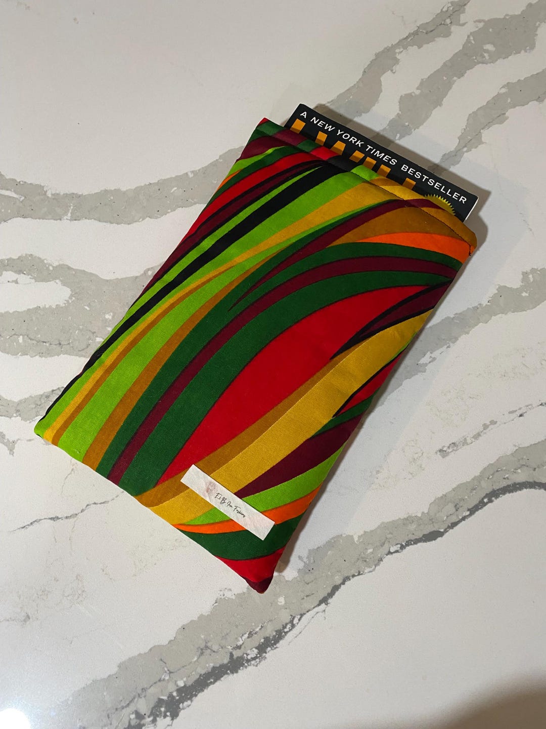 Afrocentric Book Sleeve: Colorful Paperback Hardcover Book Protector ...