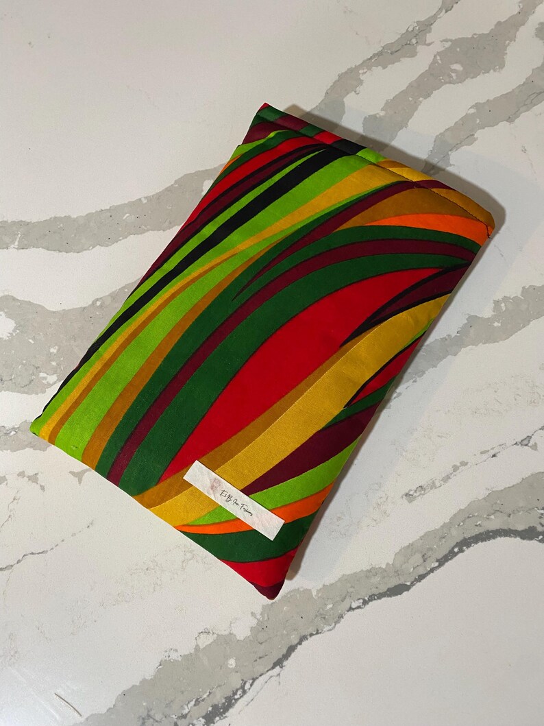Afrocentric Book Sleeve: Colorful Paperback Hardcover Book Protector ...