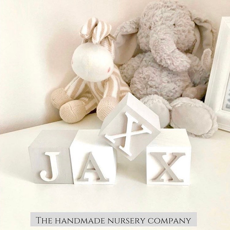 Baby Name Blocks - Etsy