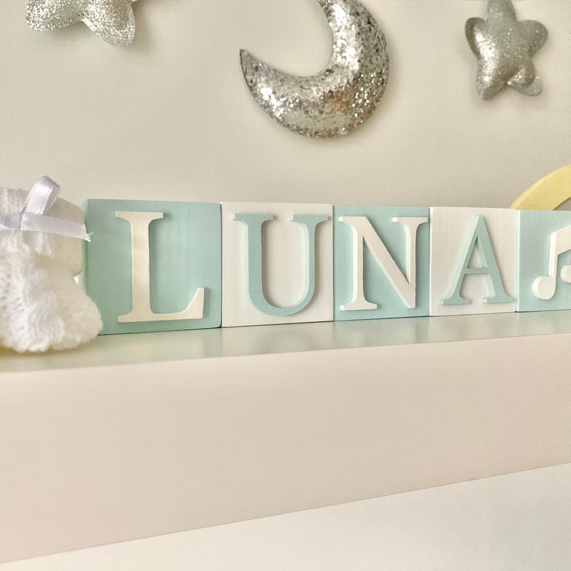 Baby Name Blocks - Etsy