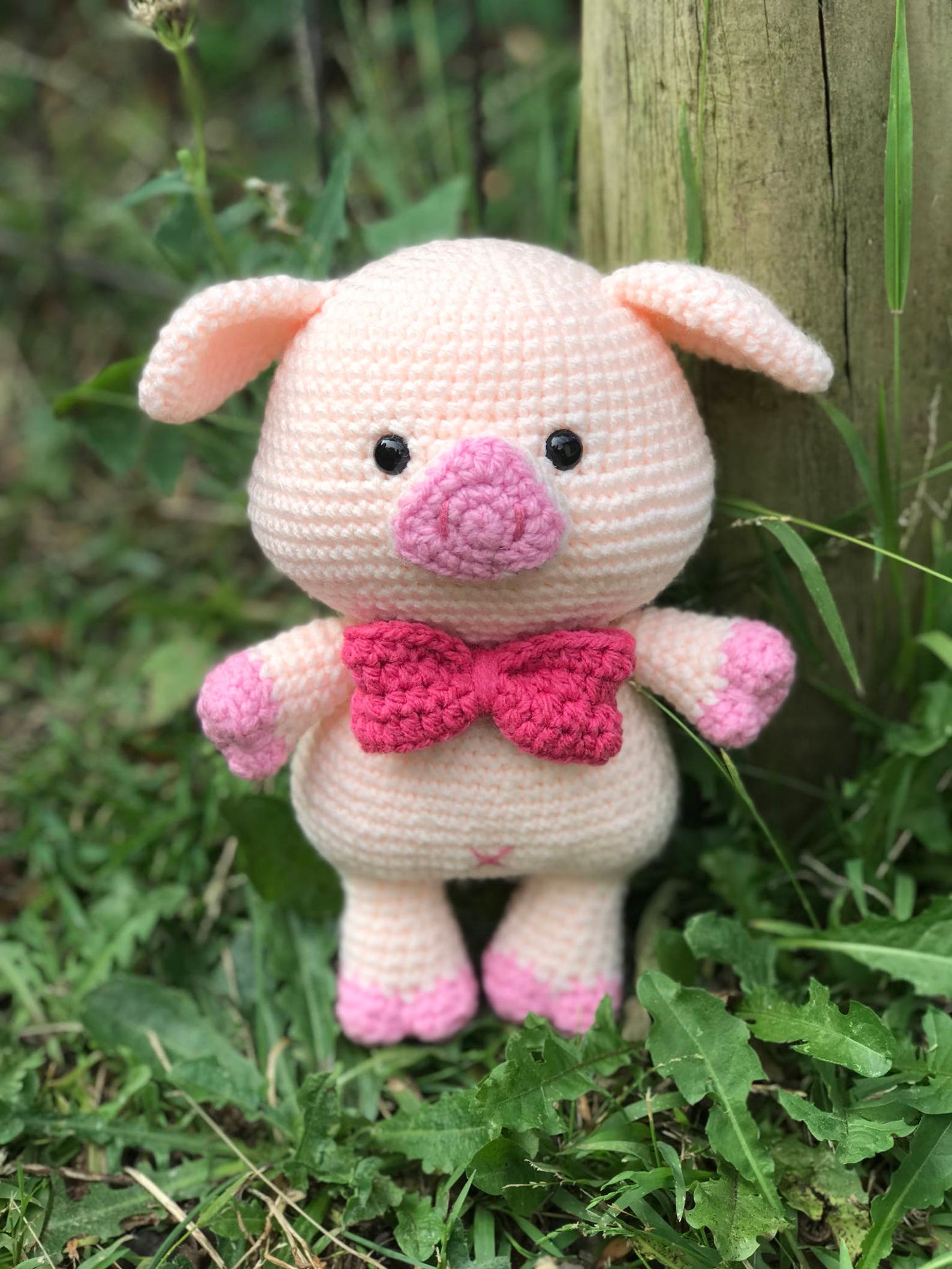 PATTERN: PABLO the Romantic Pig Pig Amigurumi Pattern - Etsy Sweden