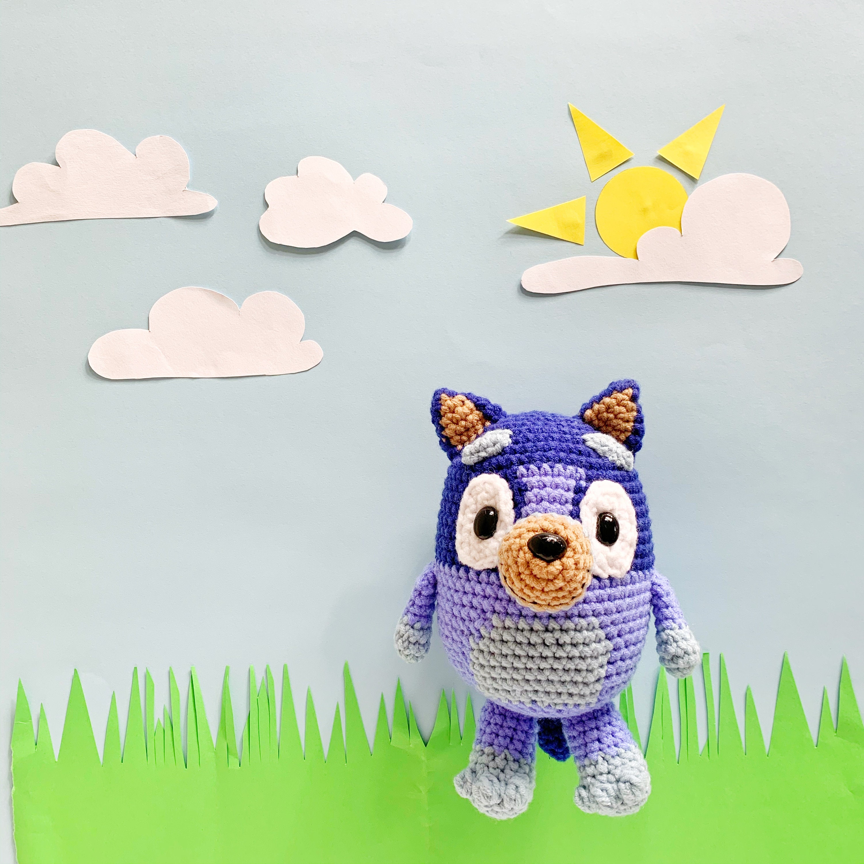 PATTERN: Blue Pup Bluey Blue Dog Blue Puppy Australian - Etsy