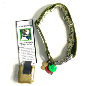 Pet Tag Silencer / Dog Tag Pouch /dog Tag Holder /dog ID Tag Silencer ...
