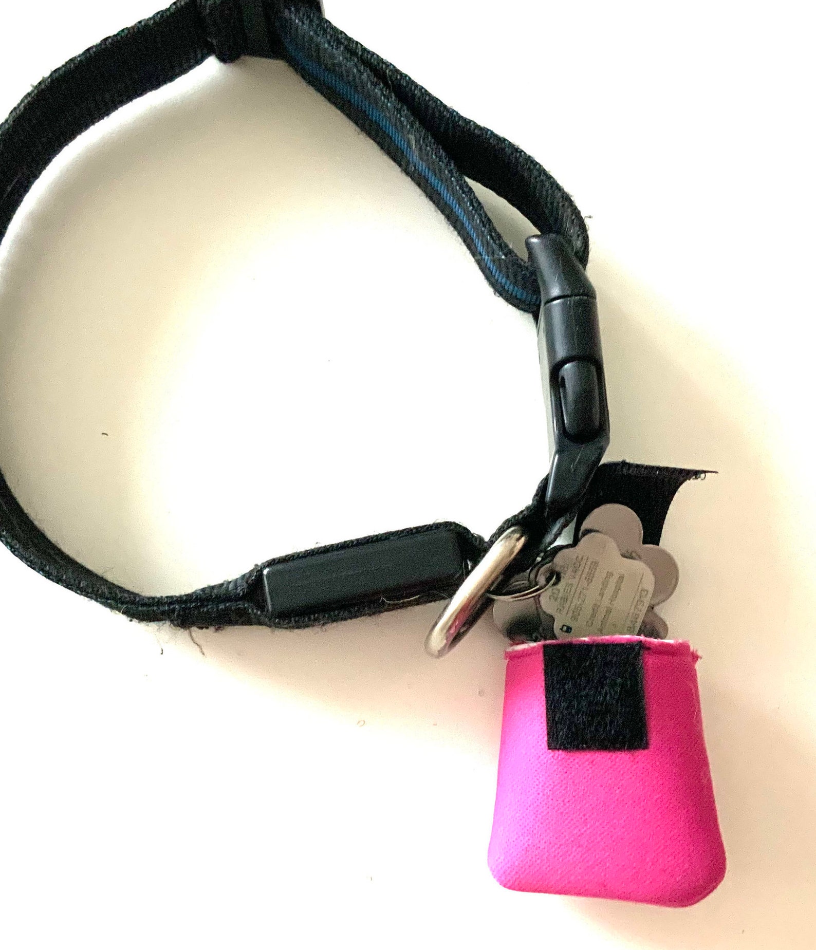 Pet Tag Silencer Dog Tag Pouch Dog Tag Holder Dog ID Tag - Etsy