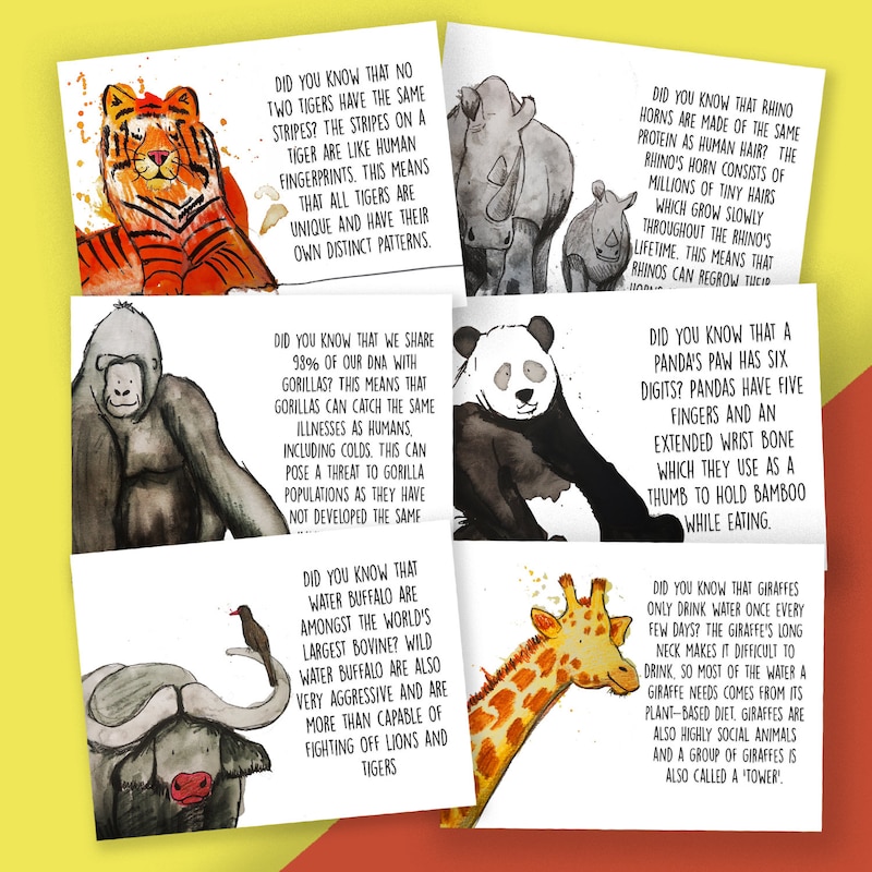 Kids Postcard - Etsy