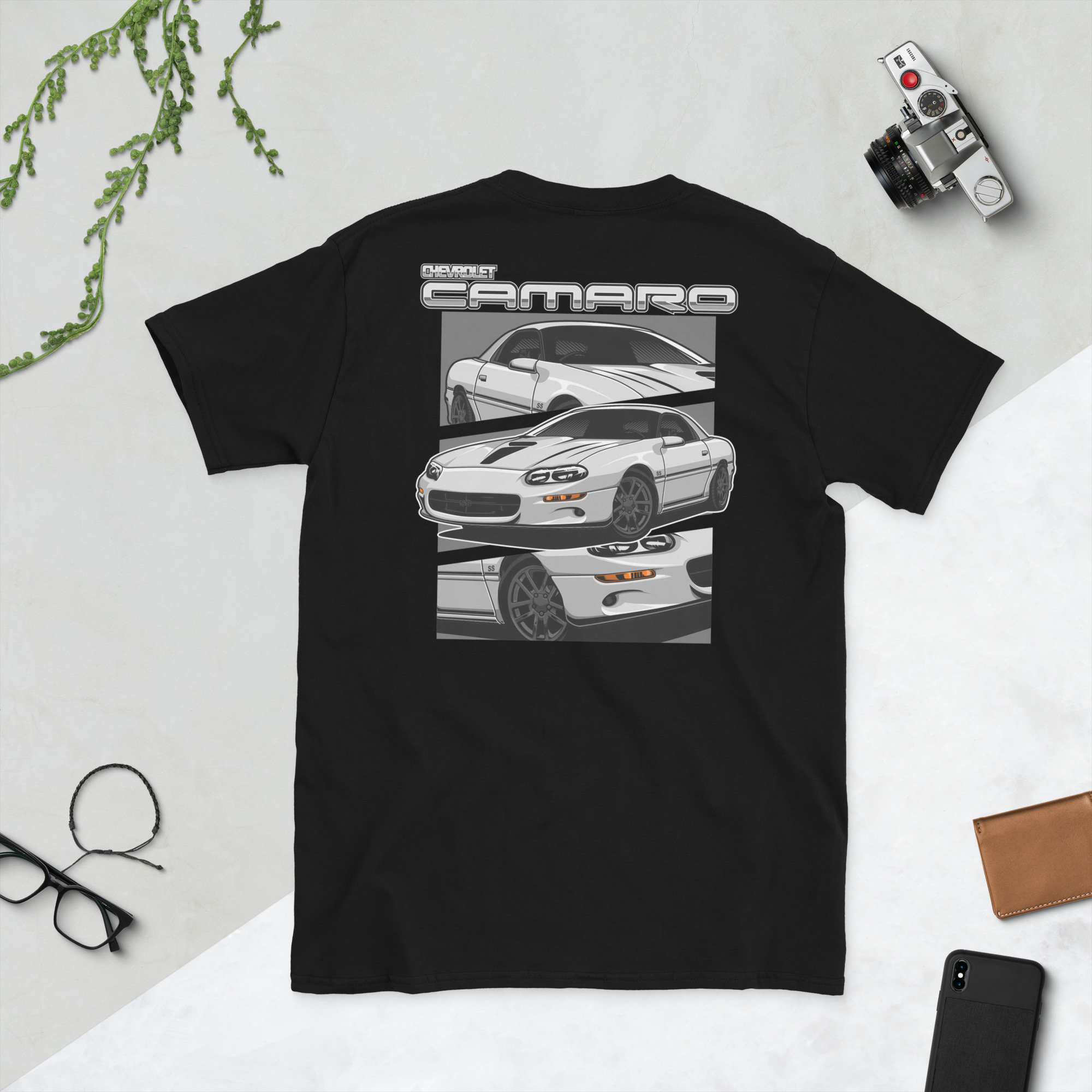 4th Gen Camaro Stanced Out (front Lsx Piston Graphic) T-shirt - Etsy