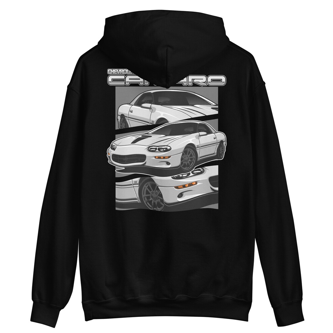 4th Gen Camaro Stanced Out (front Lsx Pistons Graphic) Hoodie - Etsy