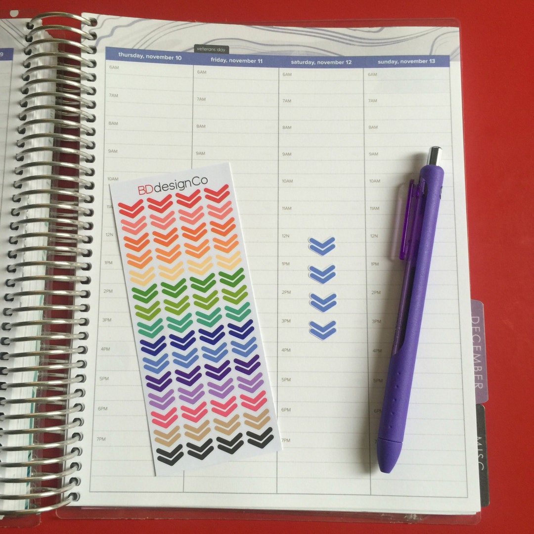 60 Arrow Stickers (matte or Glossy) - Etsy