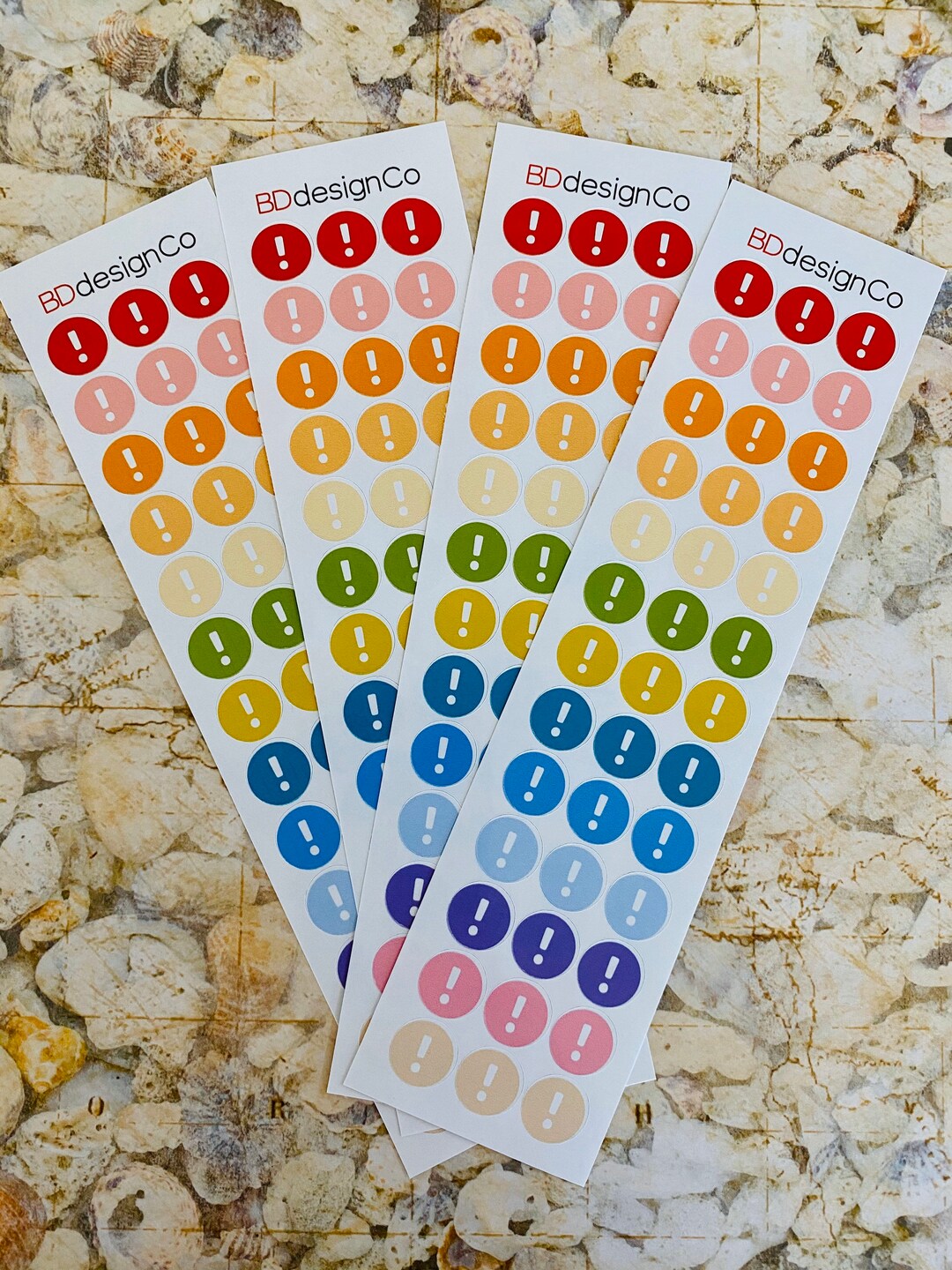 39 Exclamation Important to Do Reminder Planner Stickers - Etsy