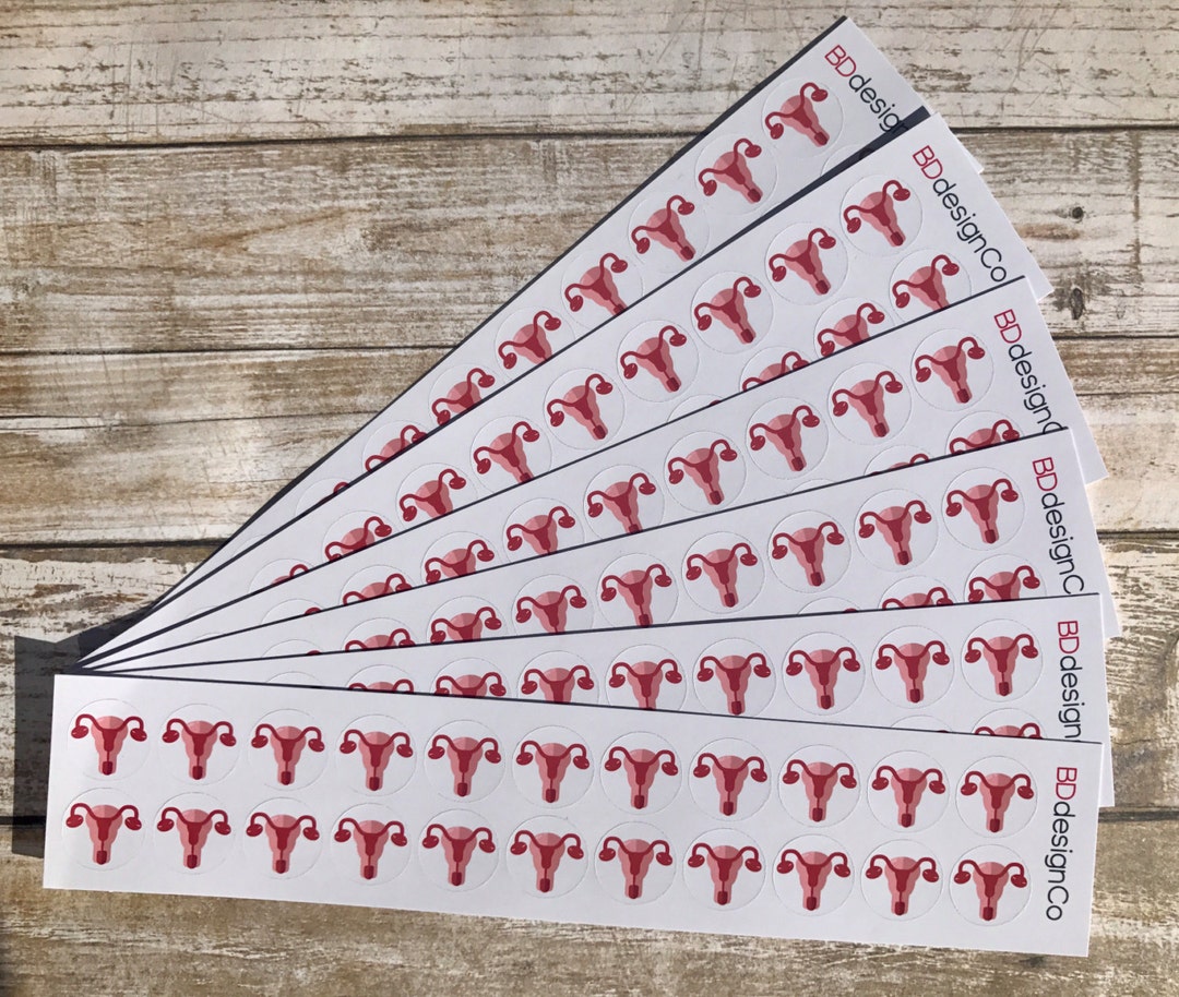 22 Ovulation Tracking Planner Stickers (matte or Glossy) - Etsy