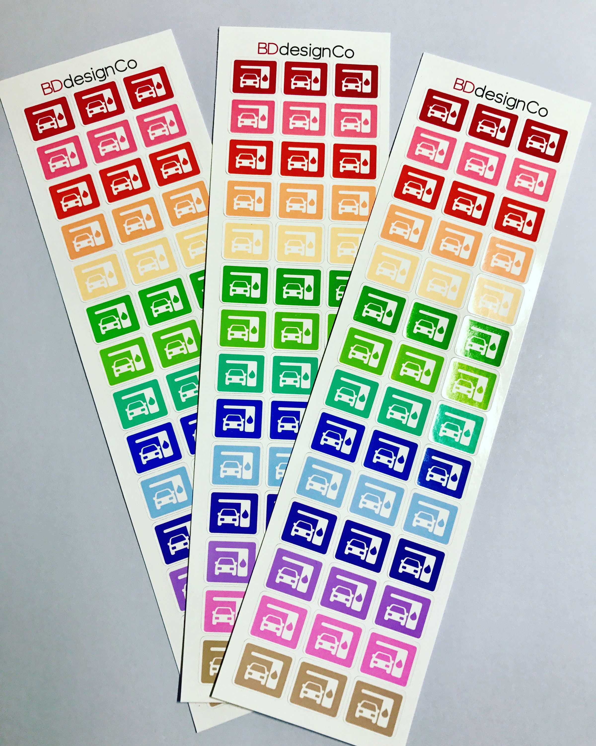 42 Oil Change Reminder Stickers matte or Glossy - Etsy