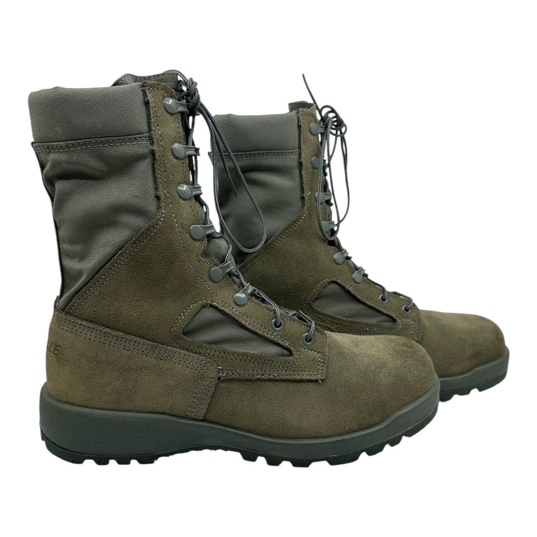 Belleville 600 ST Military Combat Boots 10R ASTM F2413-05 EH Vibram ...