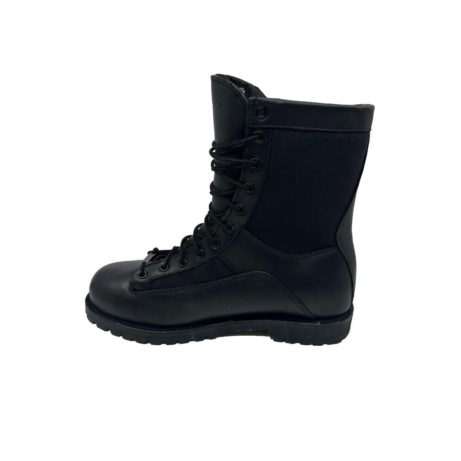 Bates Mens Leather Combat Boots Lace-up Gore Tex Size 8.5 US Black ...