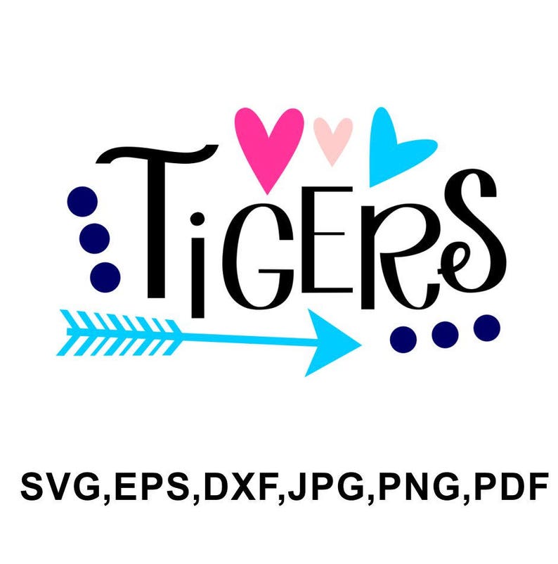 Tigres svg tigres fútbol archivo svg fútbol cricut archivos svg, eps ...