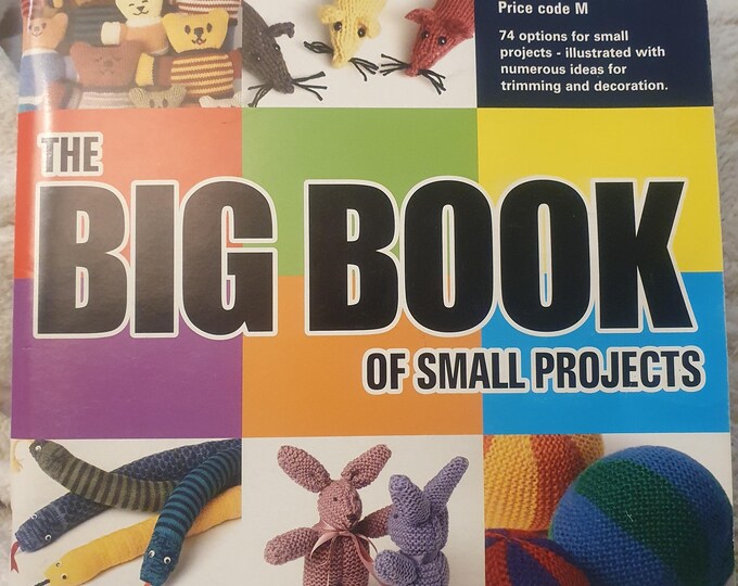Knitting Amd Crochet Project Book Heaps of Patterns in 8ply - Etsy