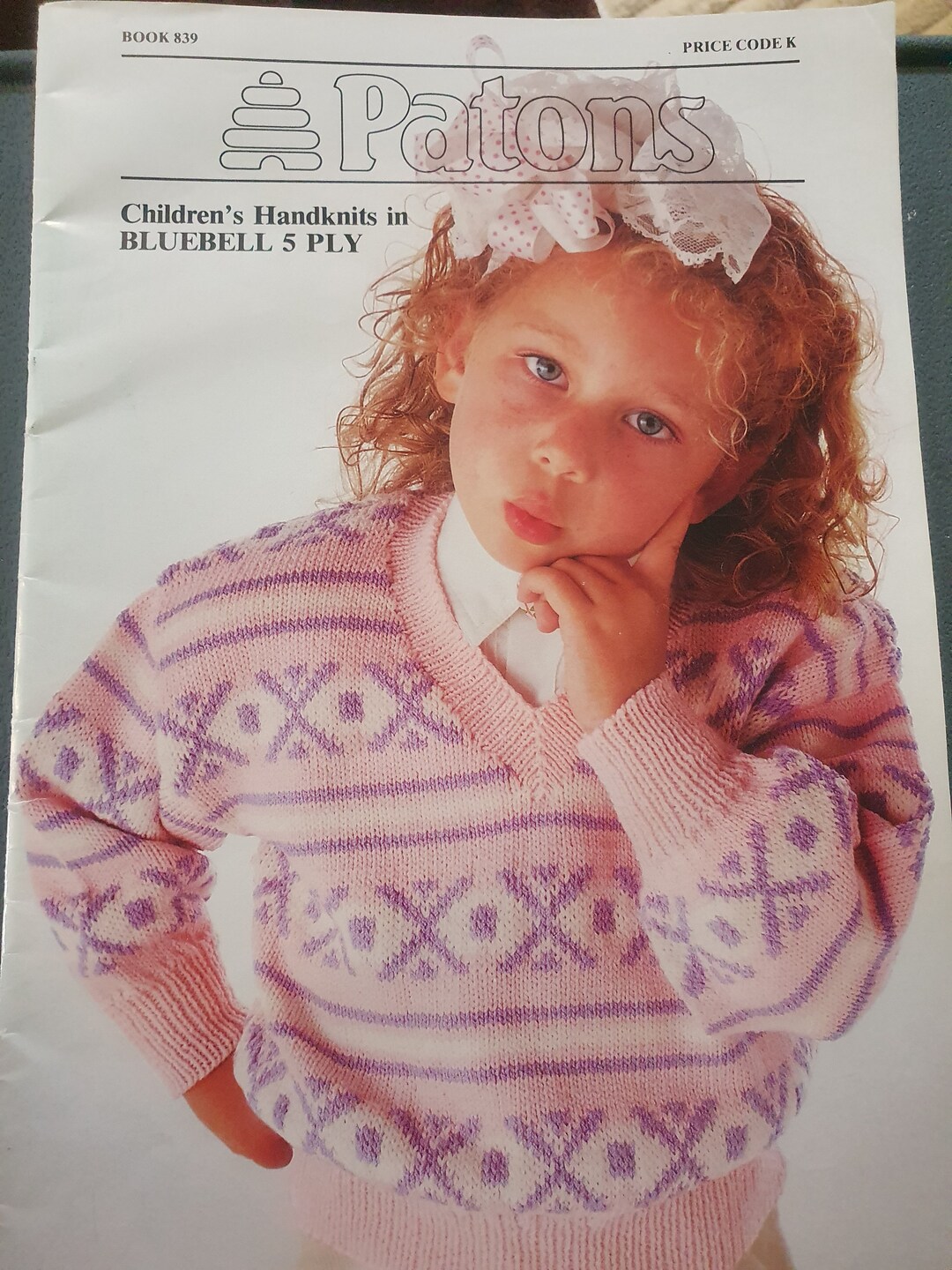 5ply Knitting Patterns for Kids Patons 839 - Etsy Australia