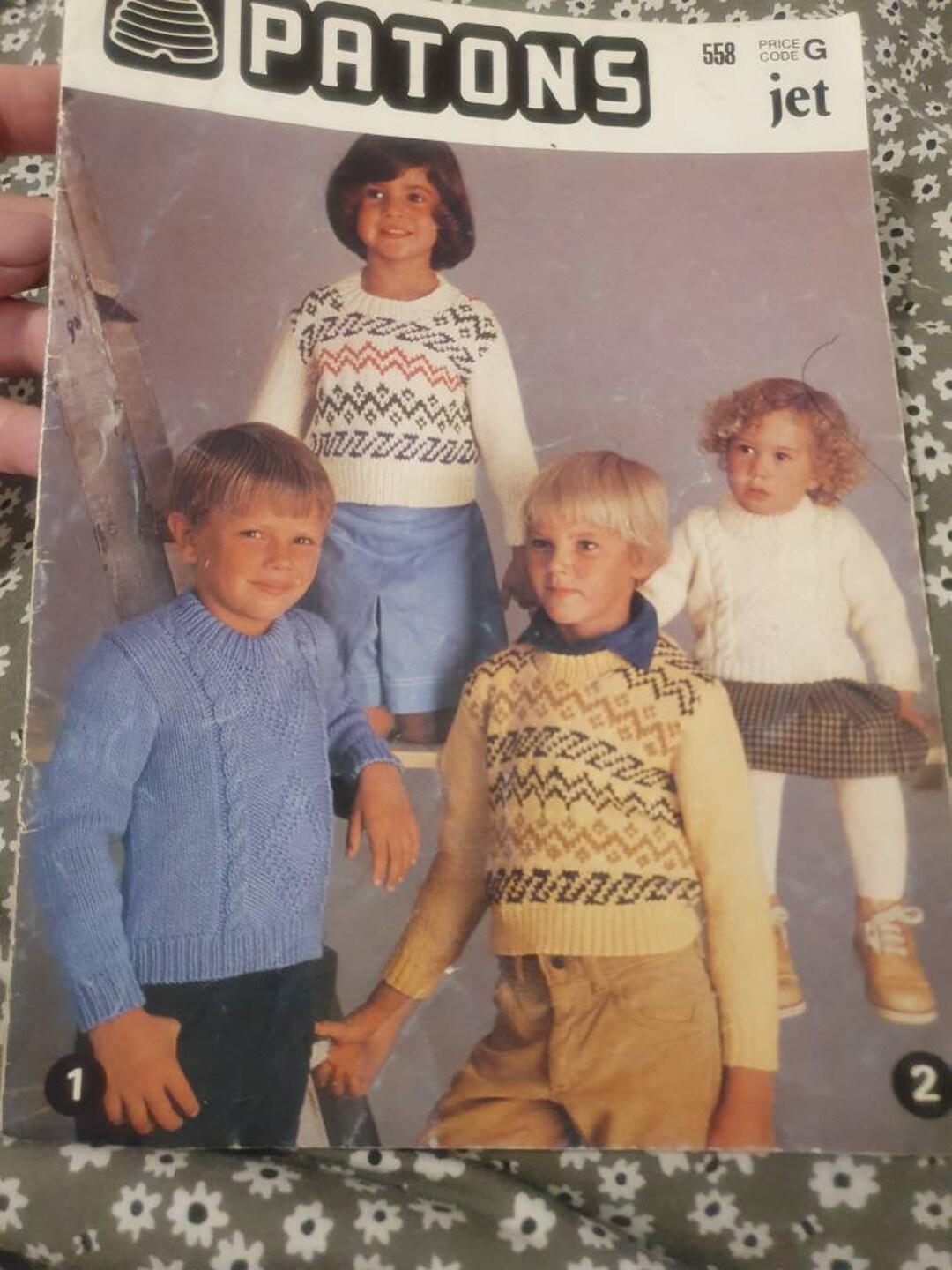 Knitting Patterns for Kids in 12ply Yarn Cables Fairisle and More - Etsy