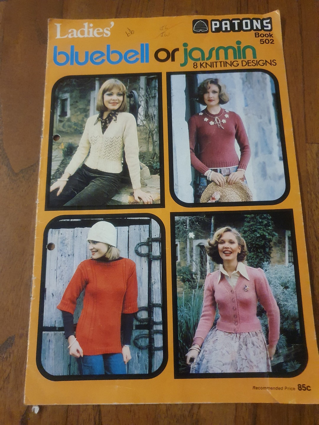Vintage 5ply Knitting Patterns for Ladies - Etsy