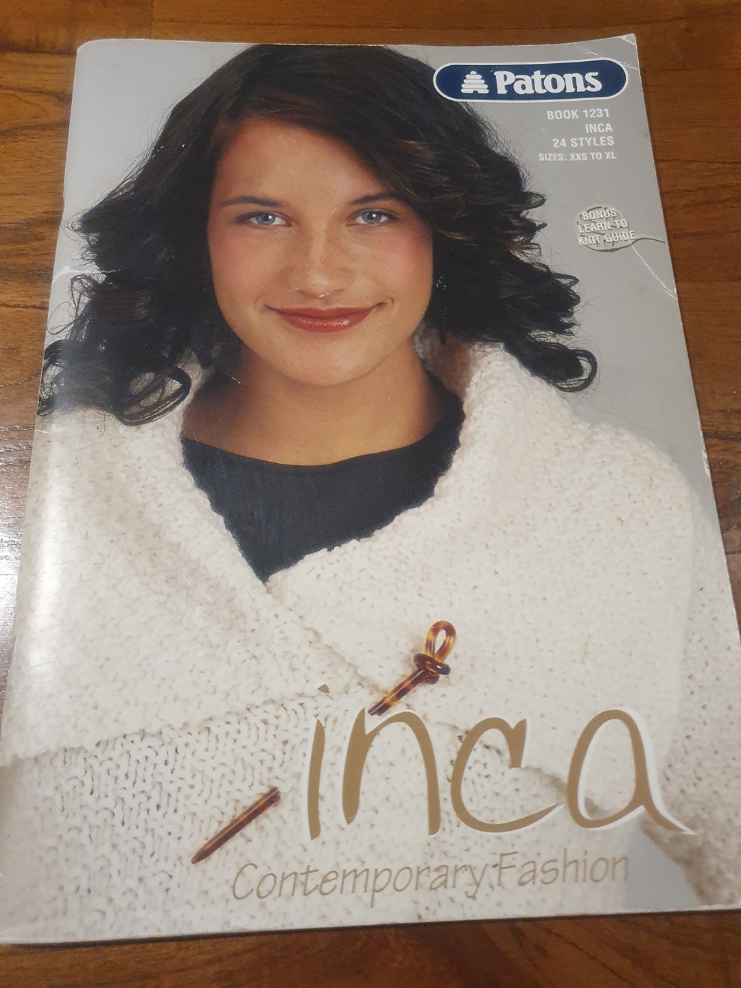 Patons Knitting Pattern Book 1231 Sizes XXS to XL Ladies 12 Ply Yarn - Etsy