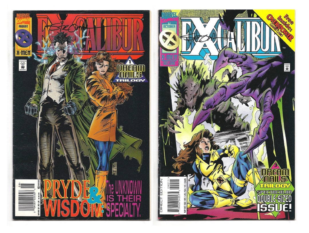 Excalibur 88 & 90 Signed by Artist Larry Stroman - Etsy