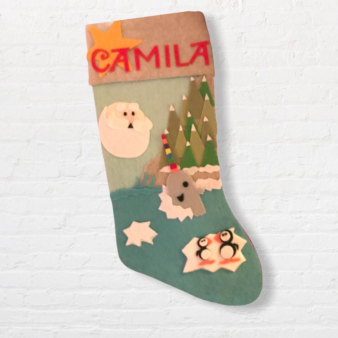 CUSTOM: Rudolph the Red-nosed Rentier Stop Animation Stocking - Etsy ...
