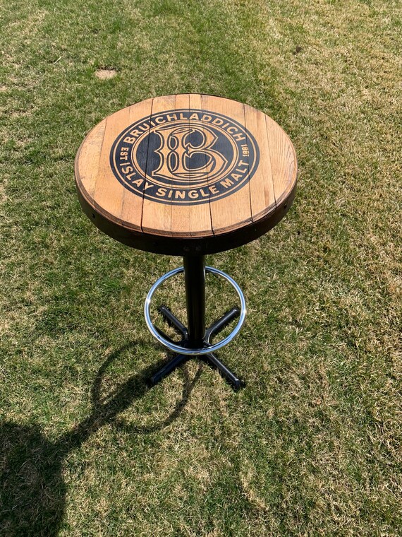 Pub Table 42 Tall With Footrest Laser Engraved - Etsy