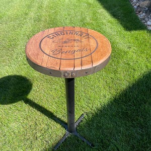 Pub Table 42" Tall - Laser Engraved Customize to Your Liking - Etsy