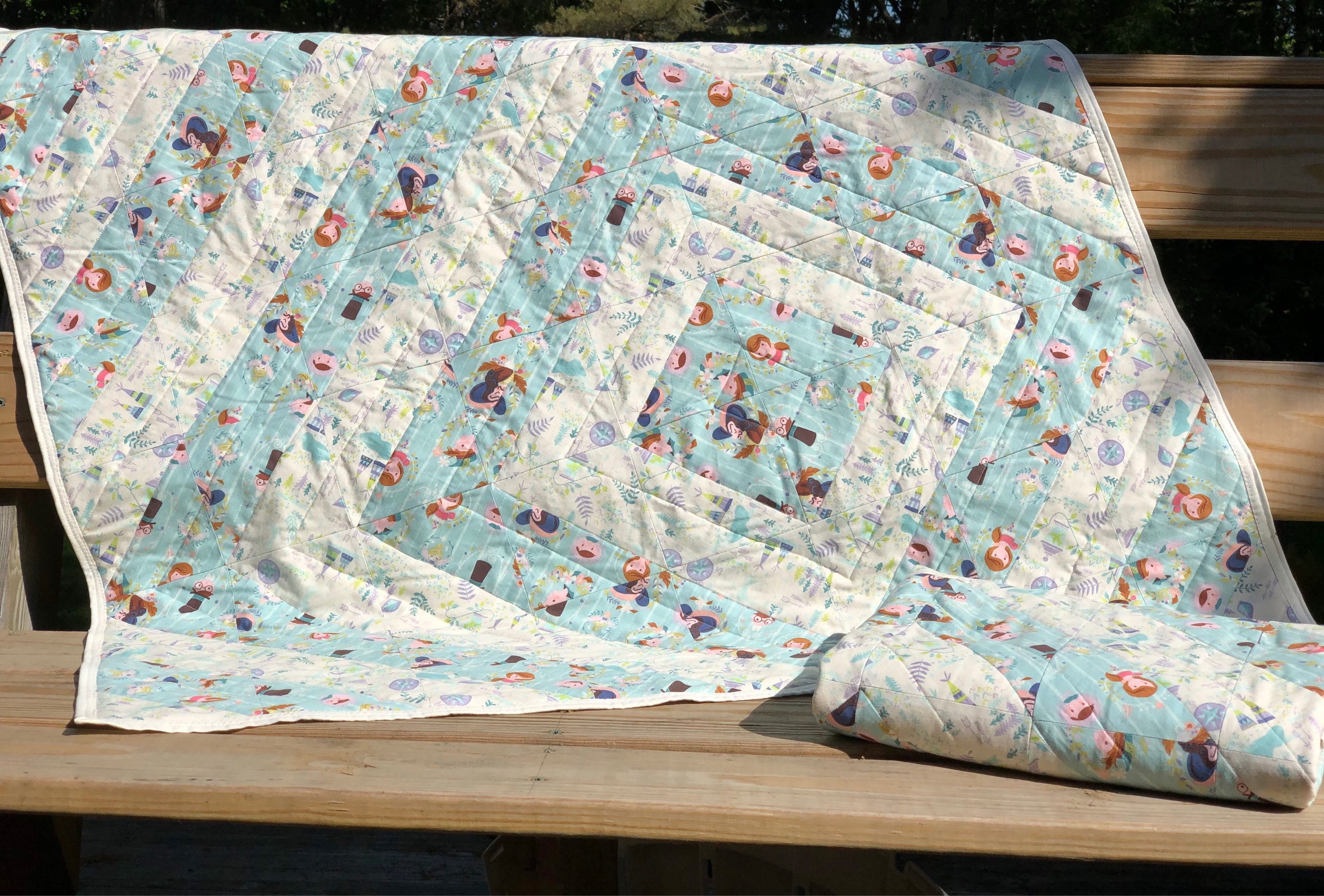 Neverland / Aqua / Cream / Nursery Bedding / Nursery Decor | Etsy