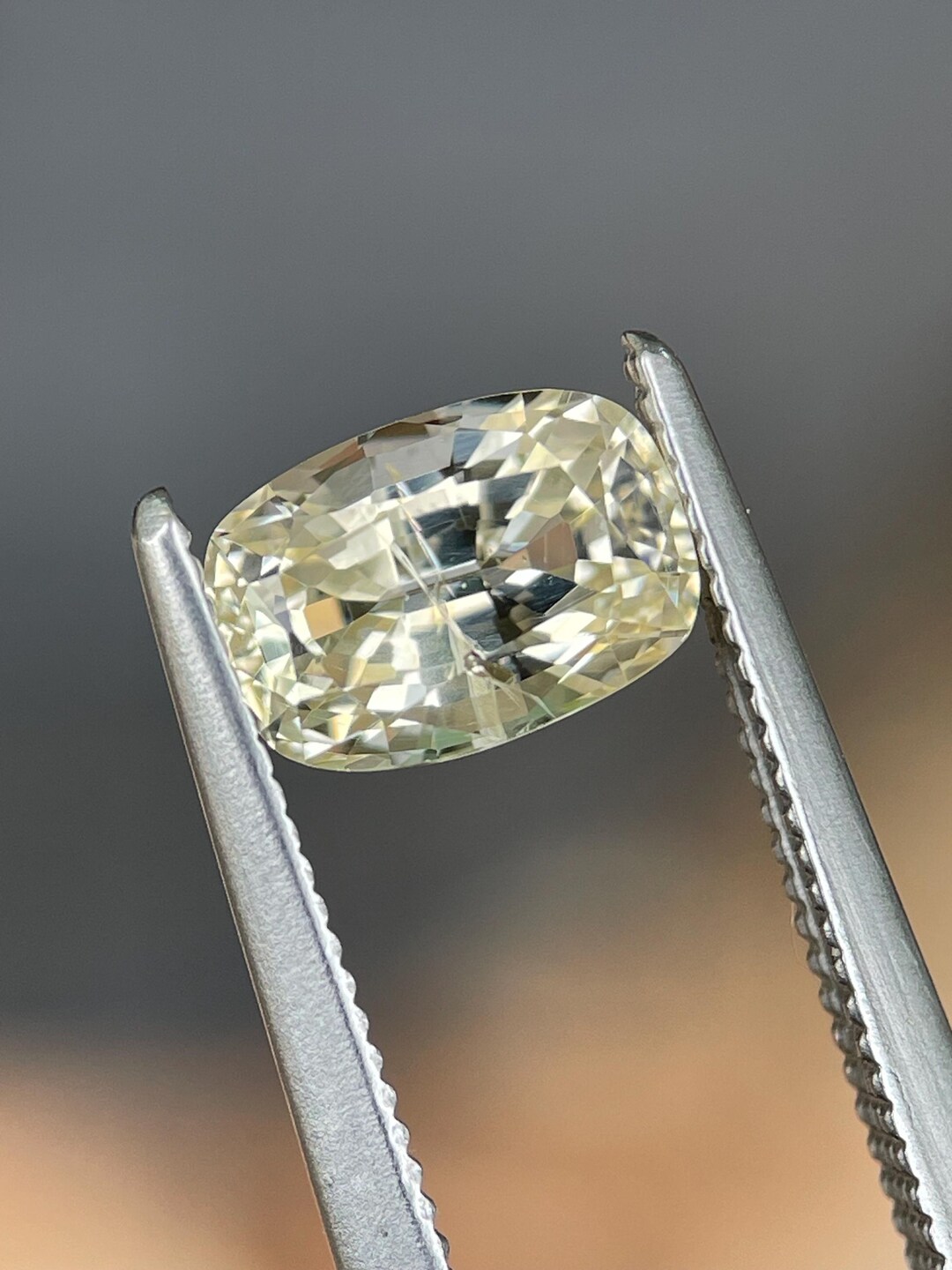 1.47 Ct Unheated Natural Light Yellow Sapphire From Sri Lanka - Etsy