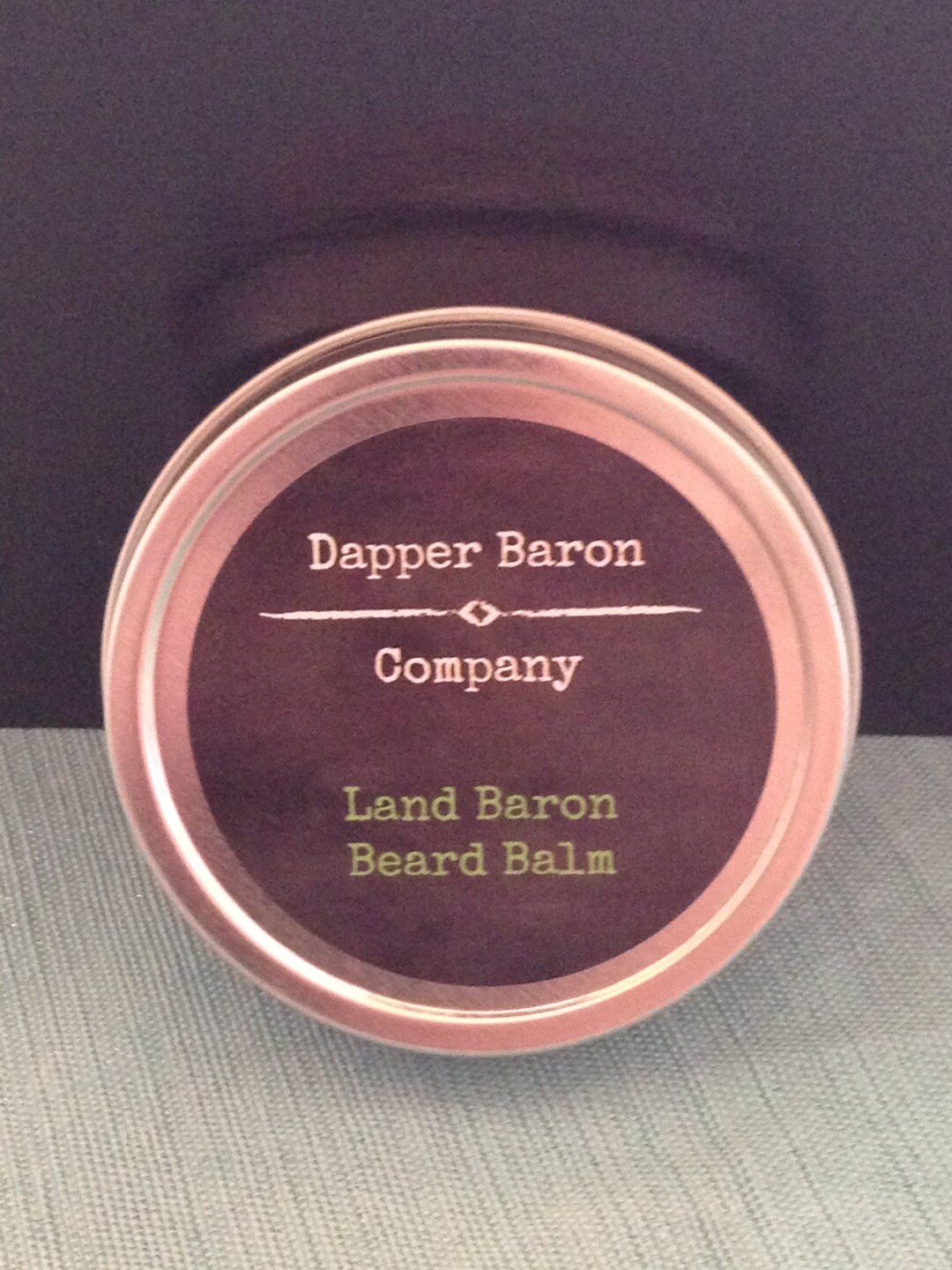 Dapper Baron Beard Balm Land Baron: Leave-in Beard Conditioner, Organic Beard Care - Etsy