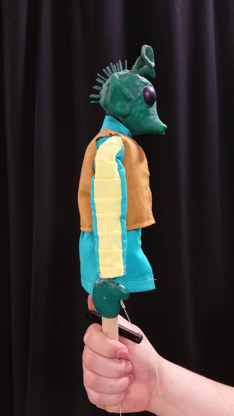 Greedo Puppet Handmade Star Wars Puppet | Etsy