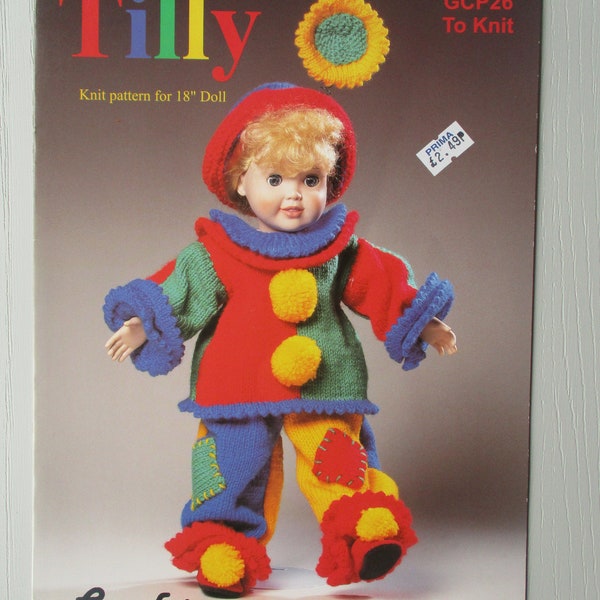 Knit Clown Pattern - Etsy
