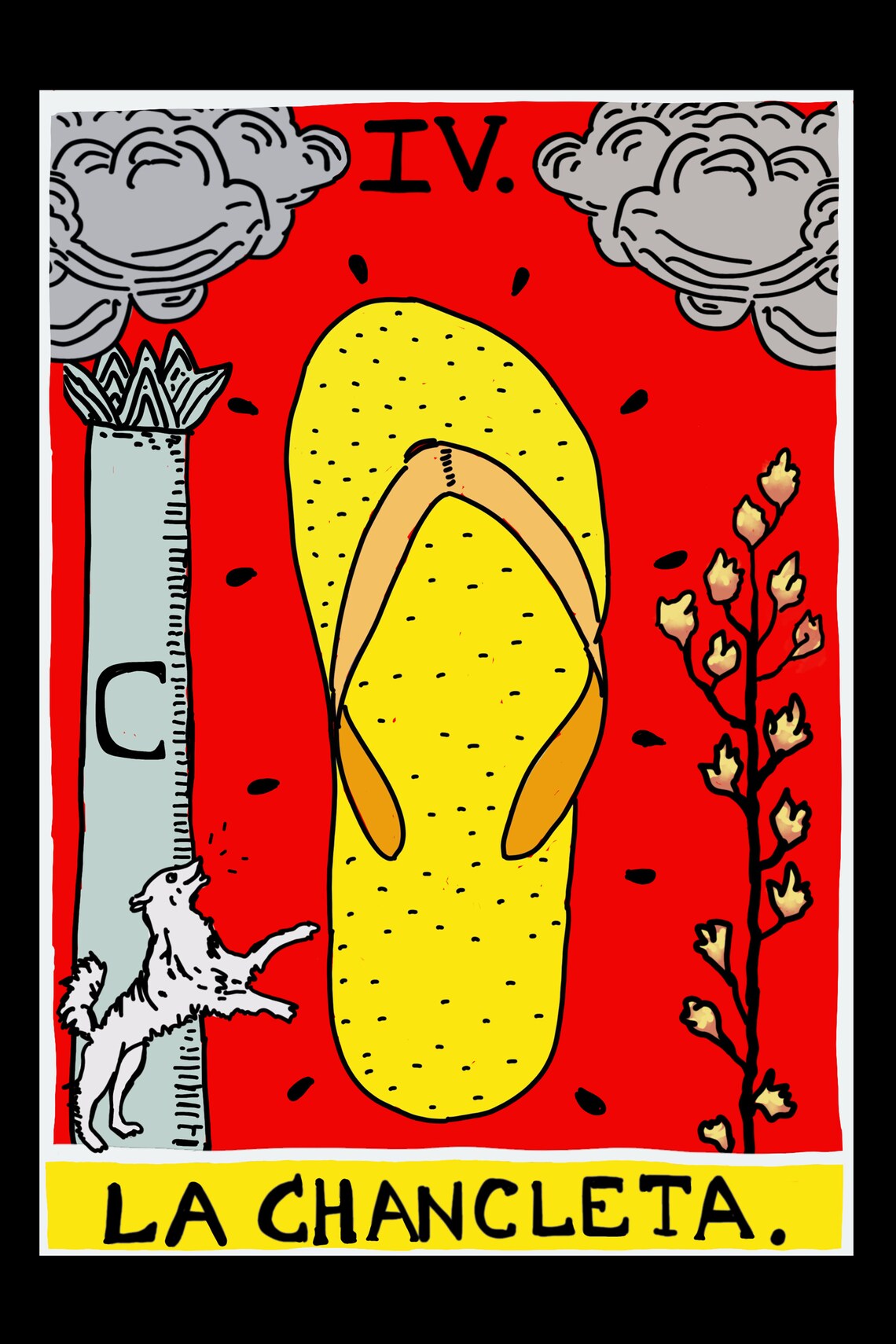 La Chancleta T-shirt: Puerto Rican Flip Flop Art, Unisex Tee - Etsy