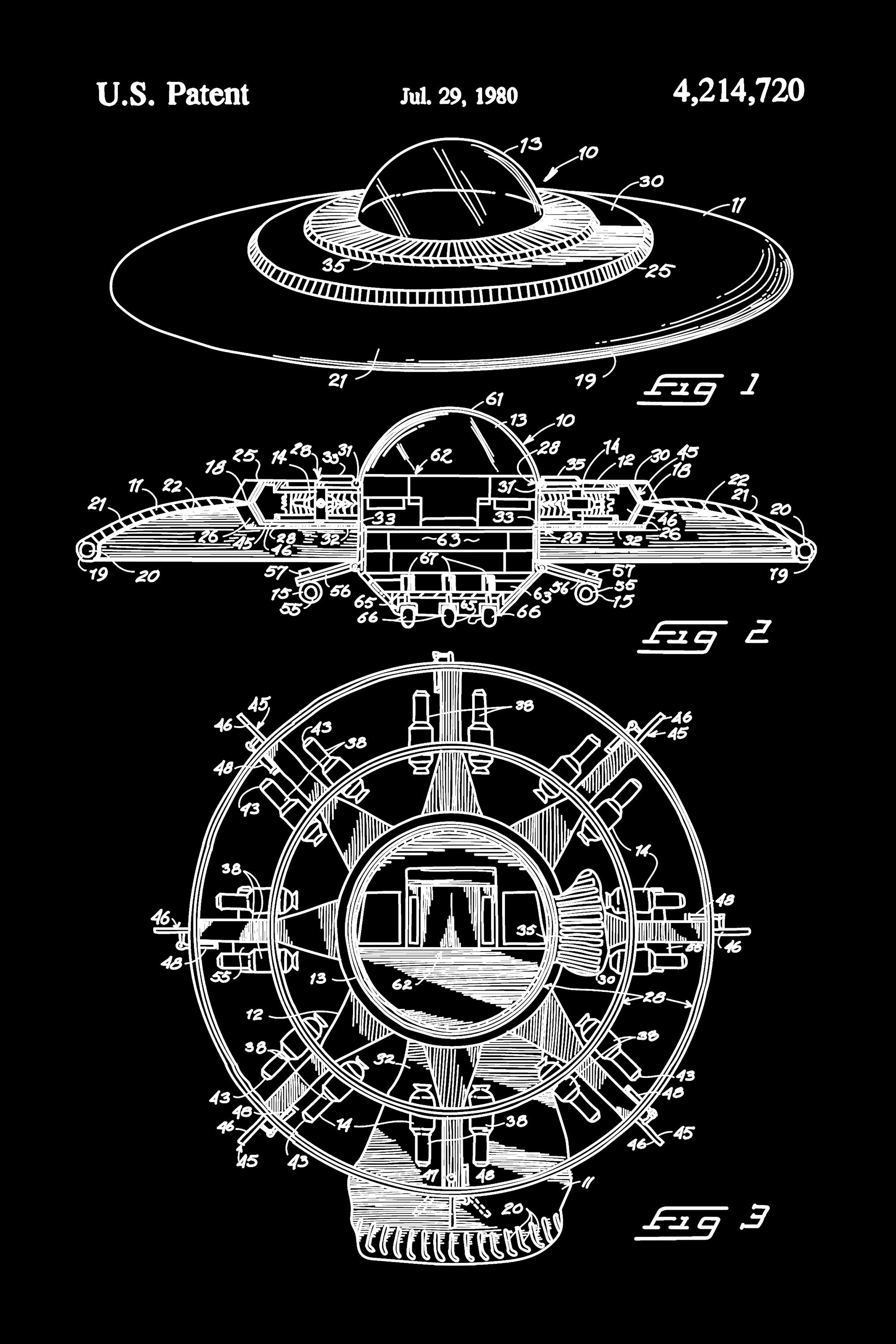 UFO Flying Saucer / Schematic Art / Alien Shirt / Storm Area | Etsy