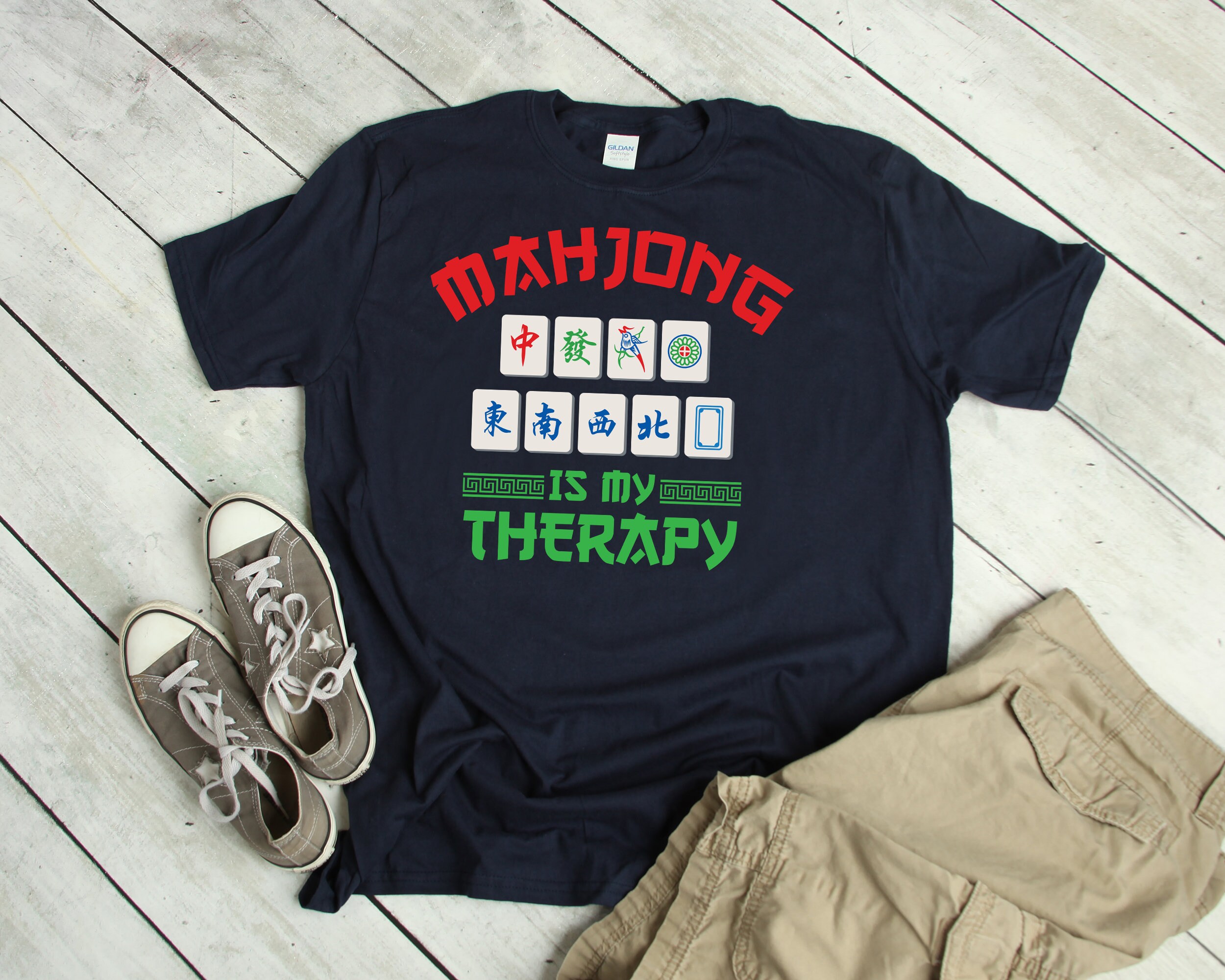 Mahjong Therapy Design for True Fans - Etsy