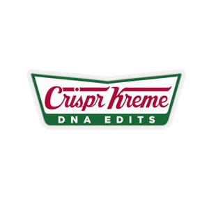 CRISPR Kreme DNA Genetics Sticker for Gene Editing Scientists ...