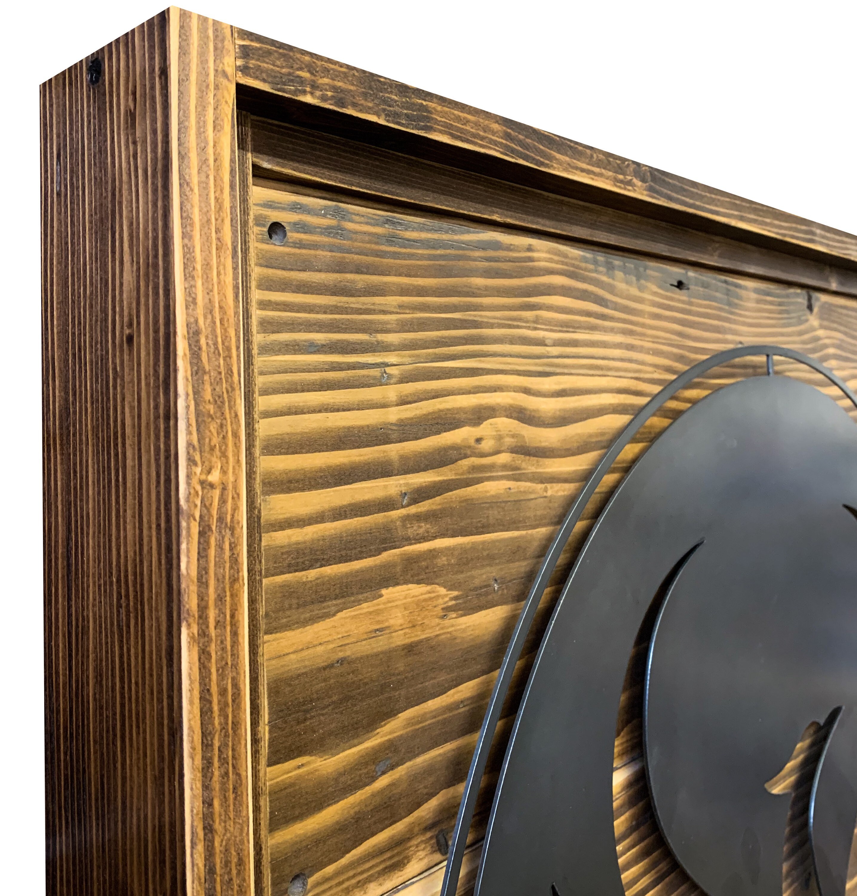 THE STEEL TORCHLIGHT Raised Metal Business Sign Reclaimed | Etsy