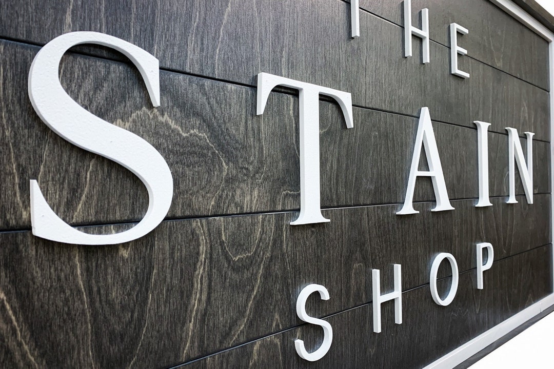 THE MAGNOLIA Business Logo Sign --- Custom Business Sign Wood Business ...