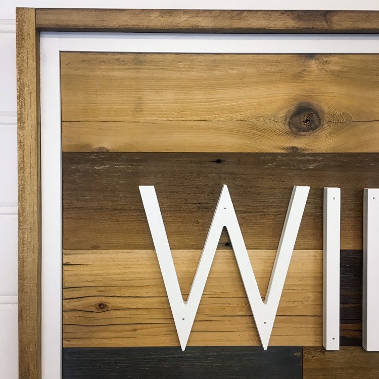 Custom Barnwood Business Sign: Reclaimed Wood Logo Sign - Etsy