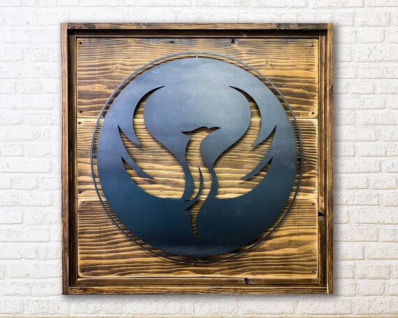 THE STEEL TORCHLIGHT Raised Metal Business Sign Reclaimed | Etsy