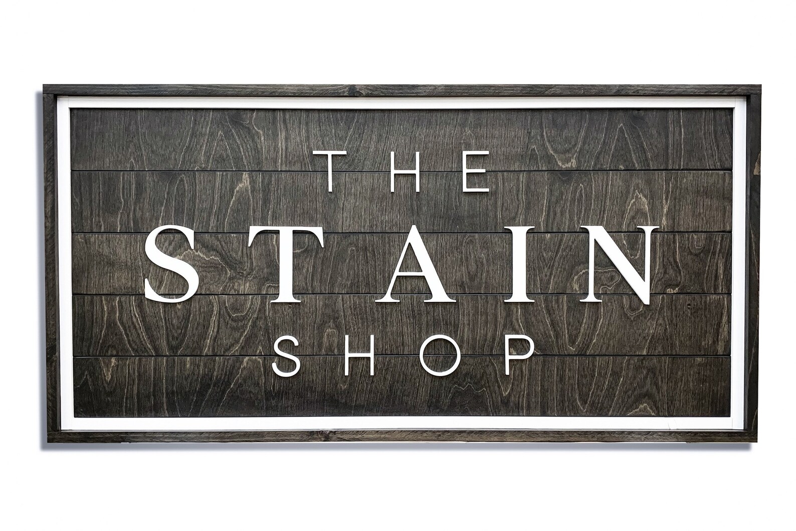 THE MAGNOLIA Business Logo Sign Custom Business Sign Wood Business ...