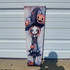 Halloween Sign Welcome Witches 4ft Porch Decor Direct Print All Wood ...